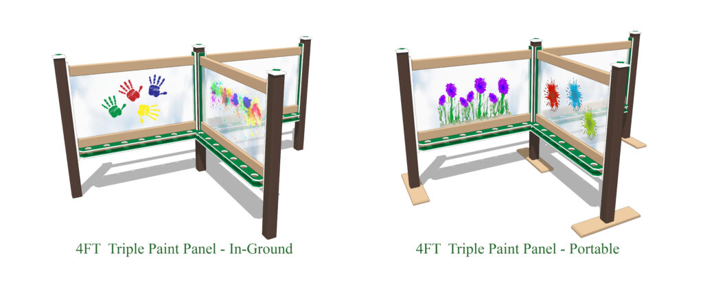4' Triple Paint Panel - Korkat