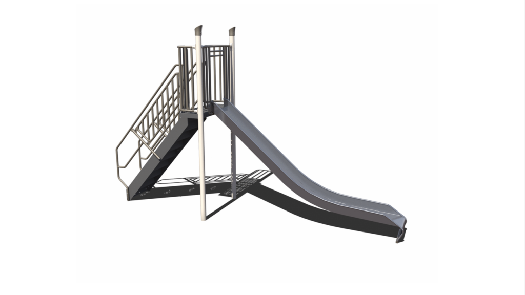 Single Stainless Steel Slide - Korkat