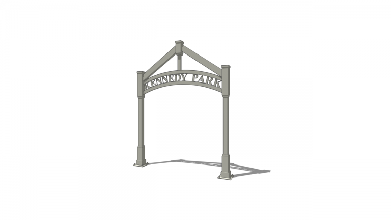 ARCHWAY ENTRANCE SIGN - Korkat