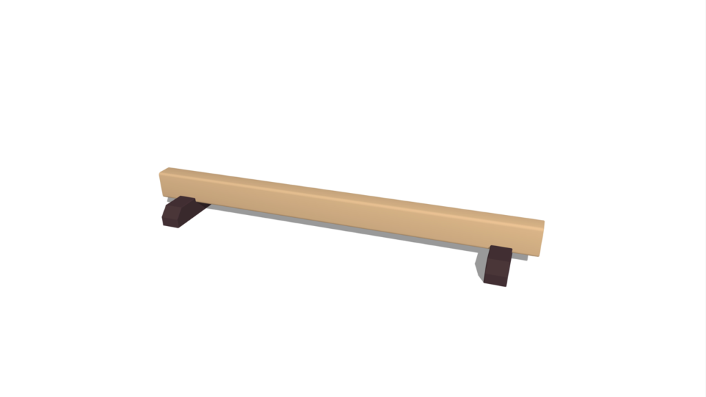 Outdoor Playground Balance Beam for Sale - Portable, 6'