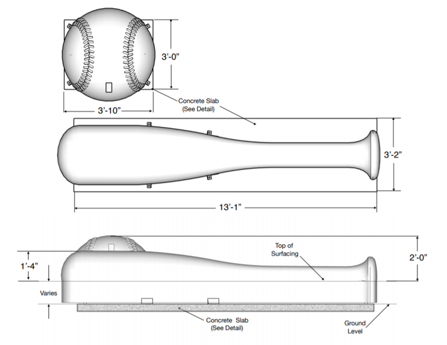 Giant Baseball Bat