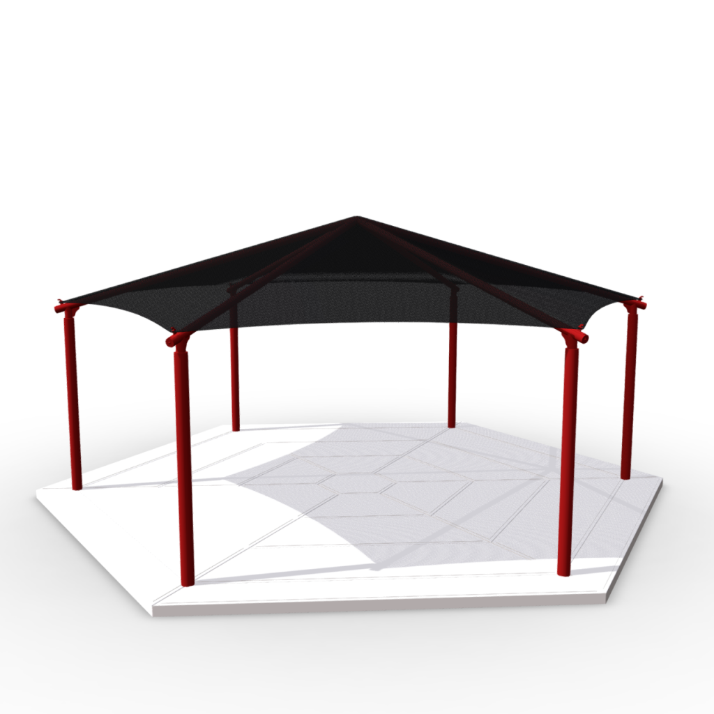 Rectangle Hip Shade 10' Eave Height - Korkat