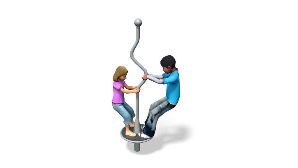 Playground Equipment Spinner | Standing Spinning Pole