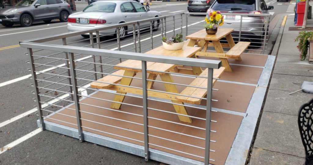 Parklet - Korkat