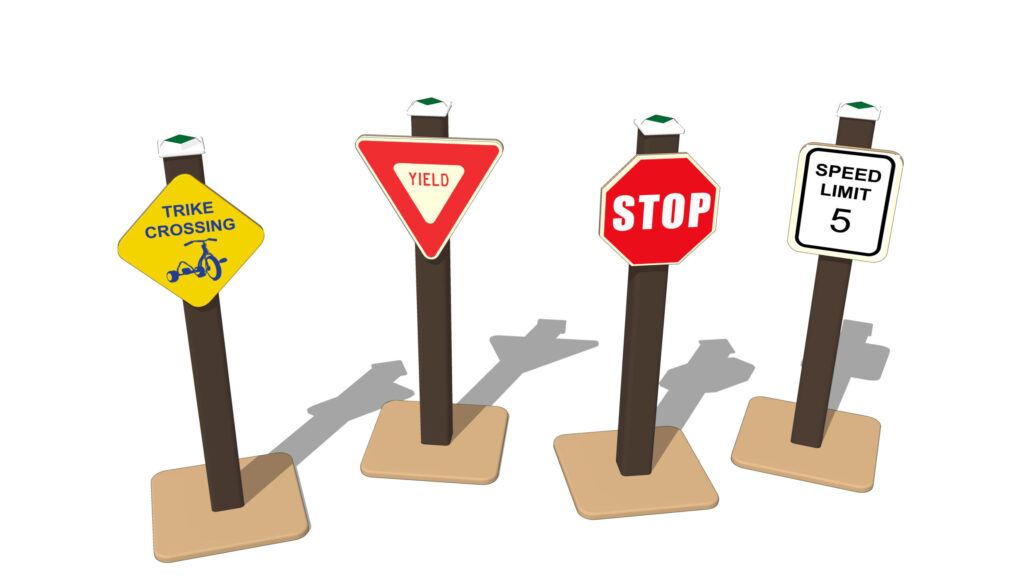 Trike Traffic Signs - Korkat