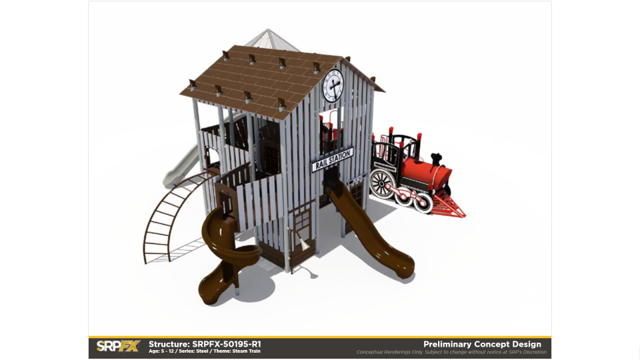 Train Playground Equipment - Themed Play Structures