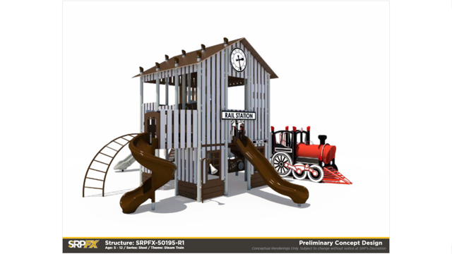 Train Playground Equipment - Themed Play Structures