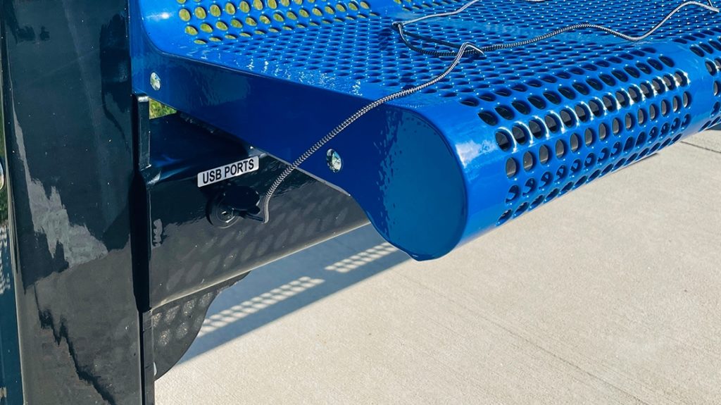 Shaded Solar Bench SOLARBENCHSHADE - Korkat