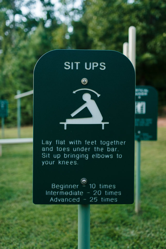 Commercial Outdoor Sit-Up Bench | Sit-Up Board