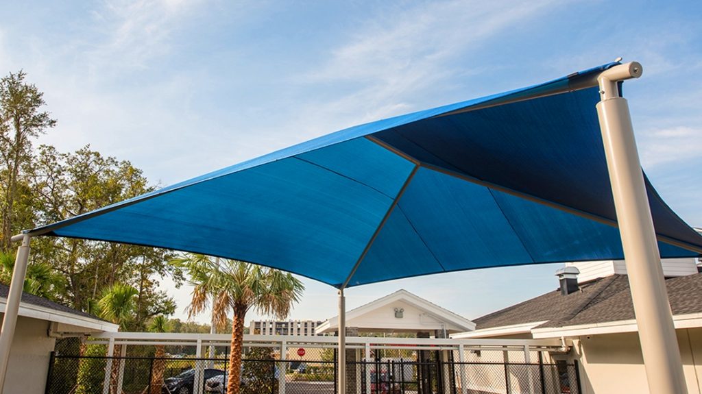 Square Hip Shade 10' Eave Height - Korkat