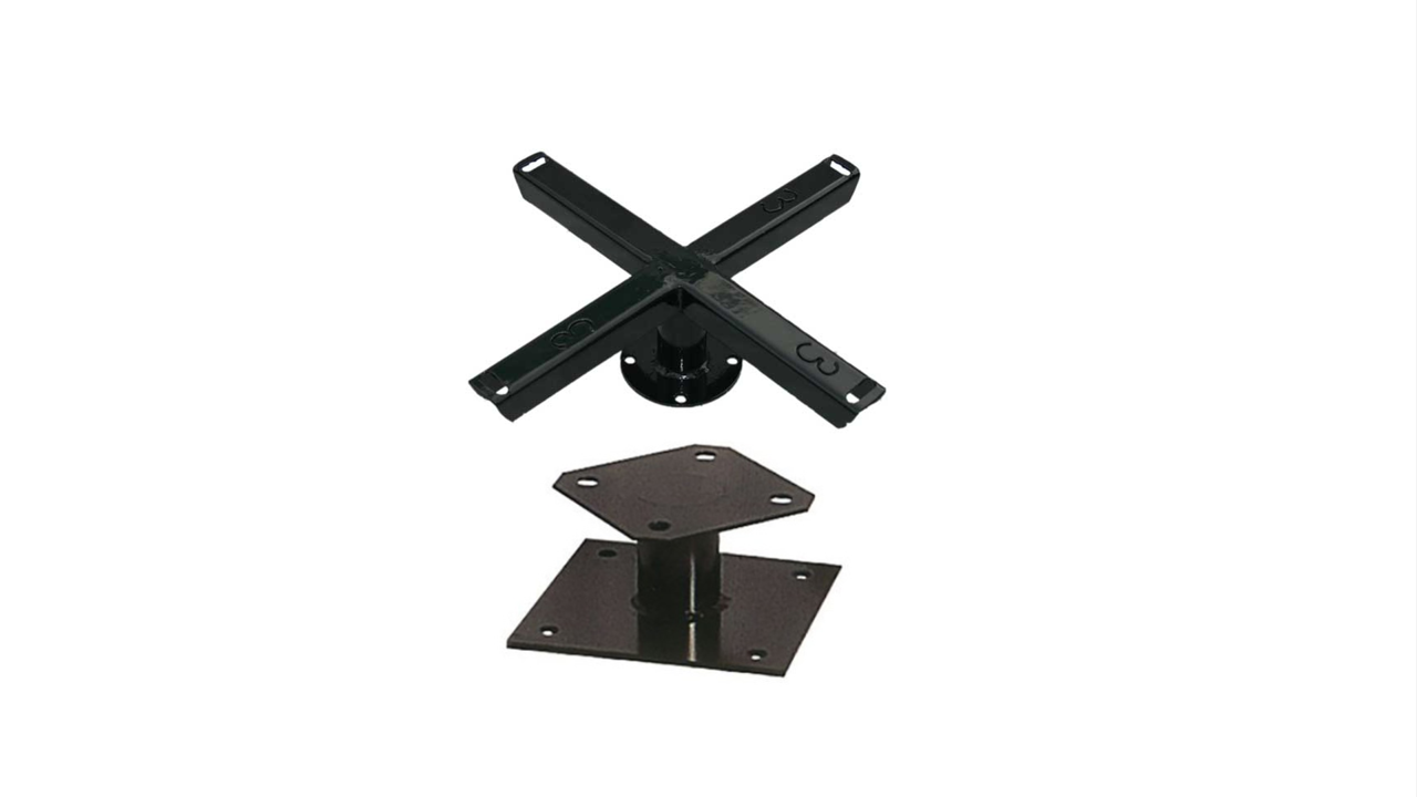 Surface Mounting Kit for Trash Receptacle - Korkat