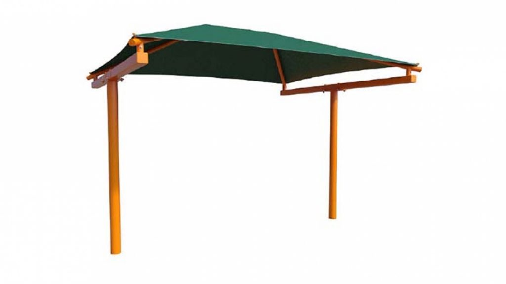 Bleacher Shade Structure/Cover - 4 Row | KORKAT