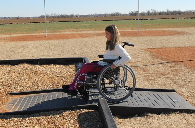ADA Accessible Commercial Playground Wheelchair Ramp