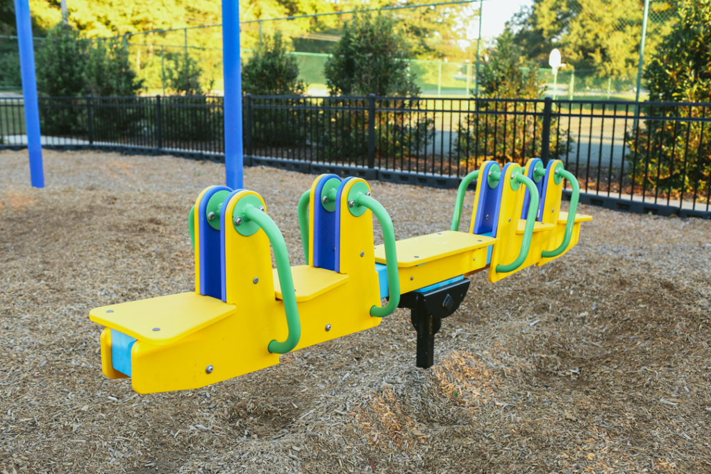 4-Seat See-Saw | 4-Person Teeter Totter | KORKAT