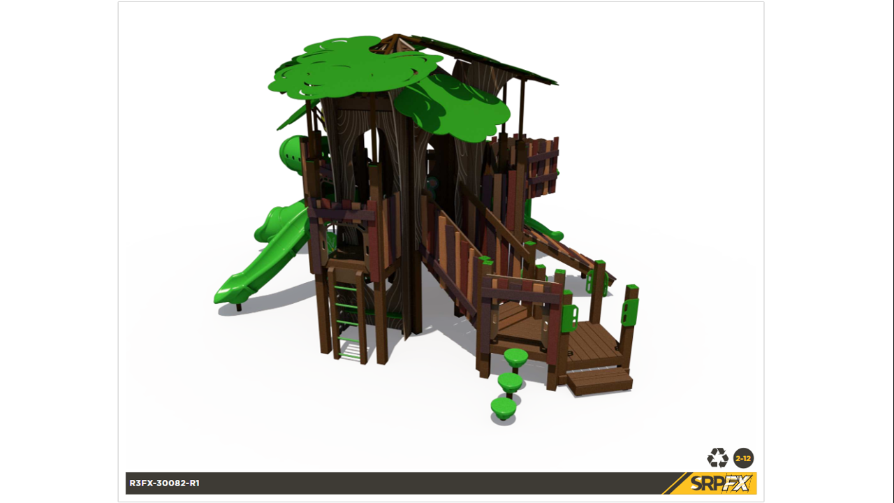 Treehouse Playground Equipment - Treehouse Play Structures For Sale