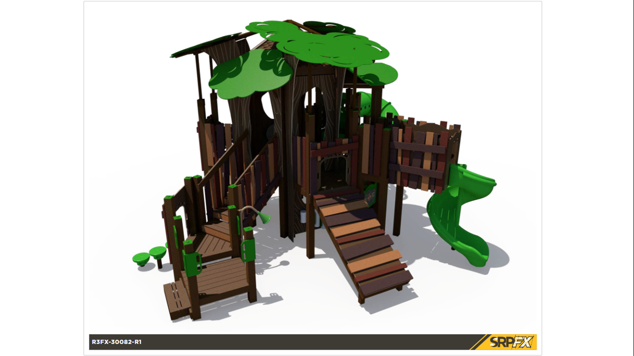 Treehouse Playground Equipment - Treehouse Play Structures For Sale