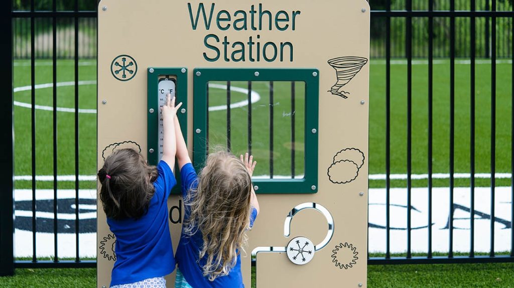 Basic Preschool Weather Station for Outdoor Playgrounds
